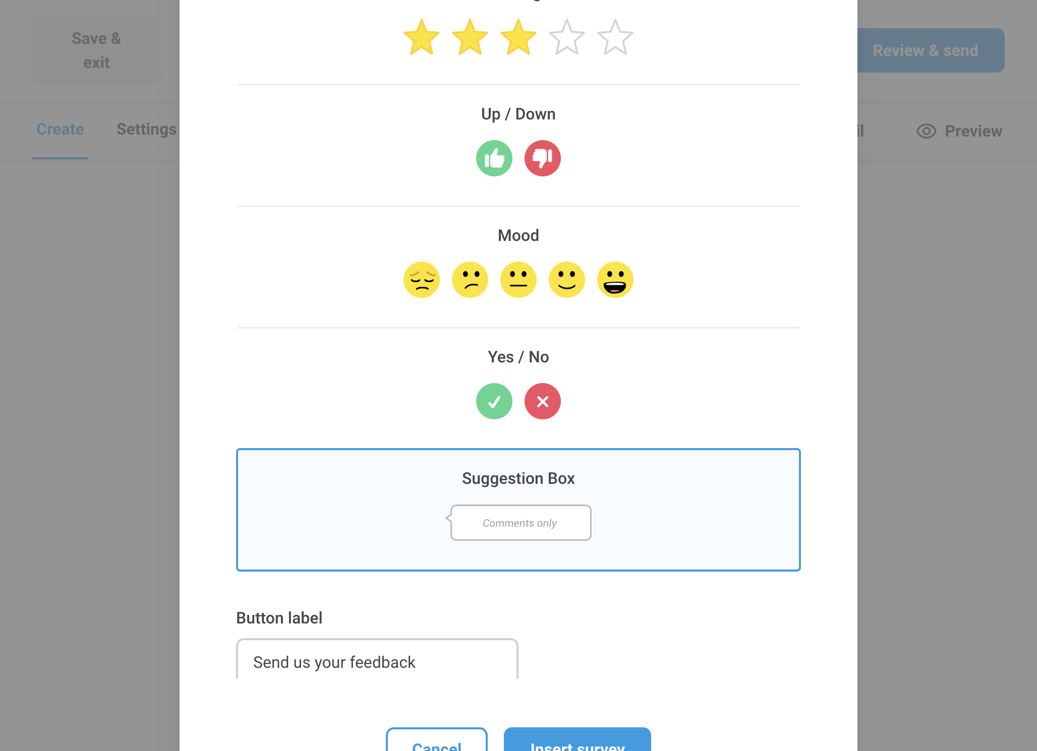 How to change the color of the suggestion box button – Workshop