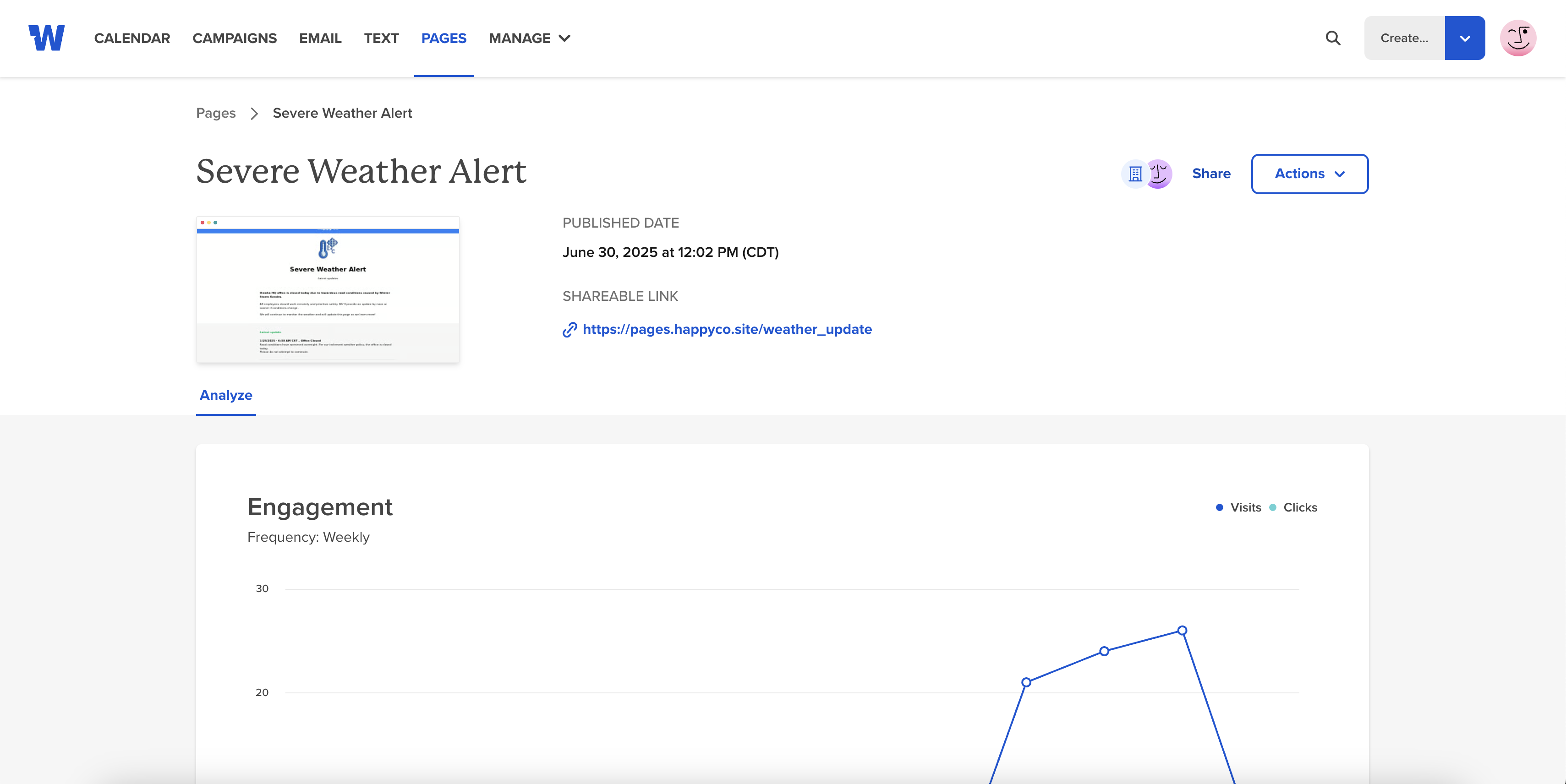 Can I restrict who has access to Pages – Workshop