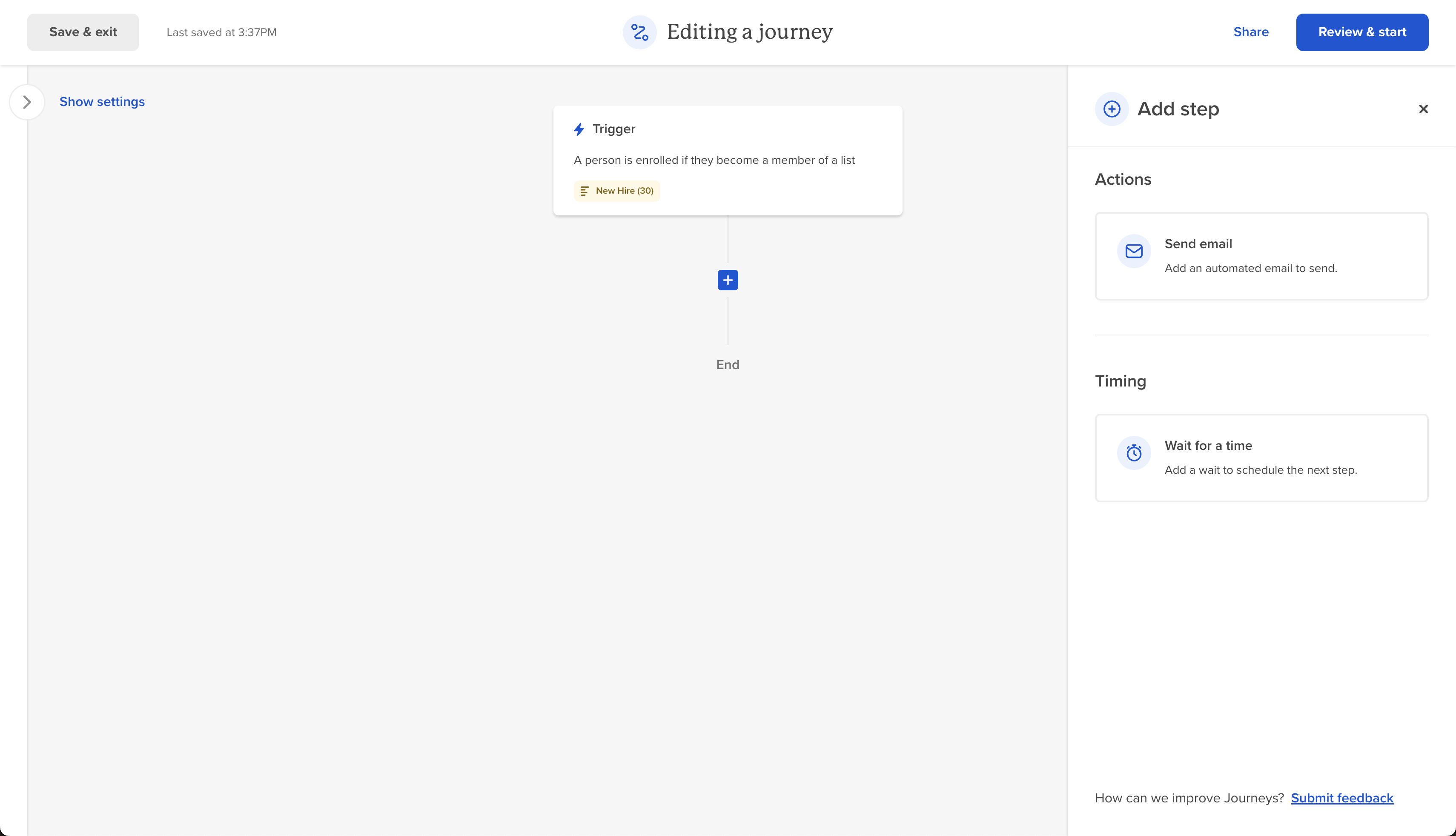 Journeys – Workshop