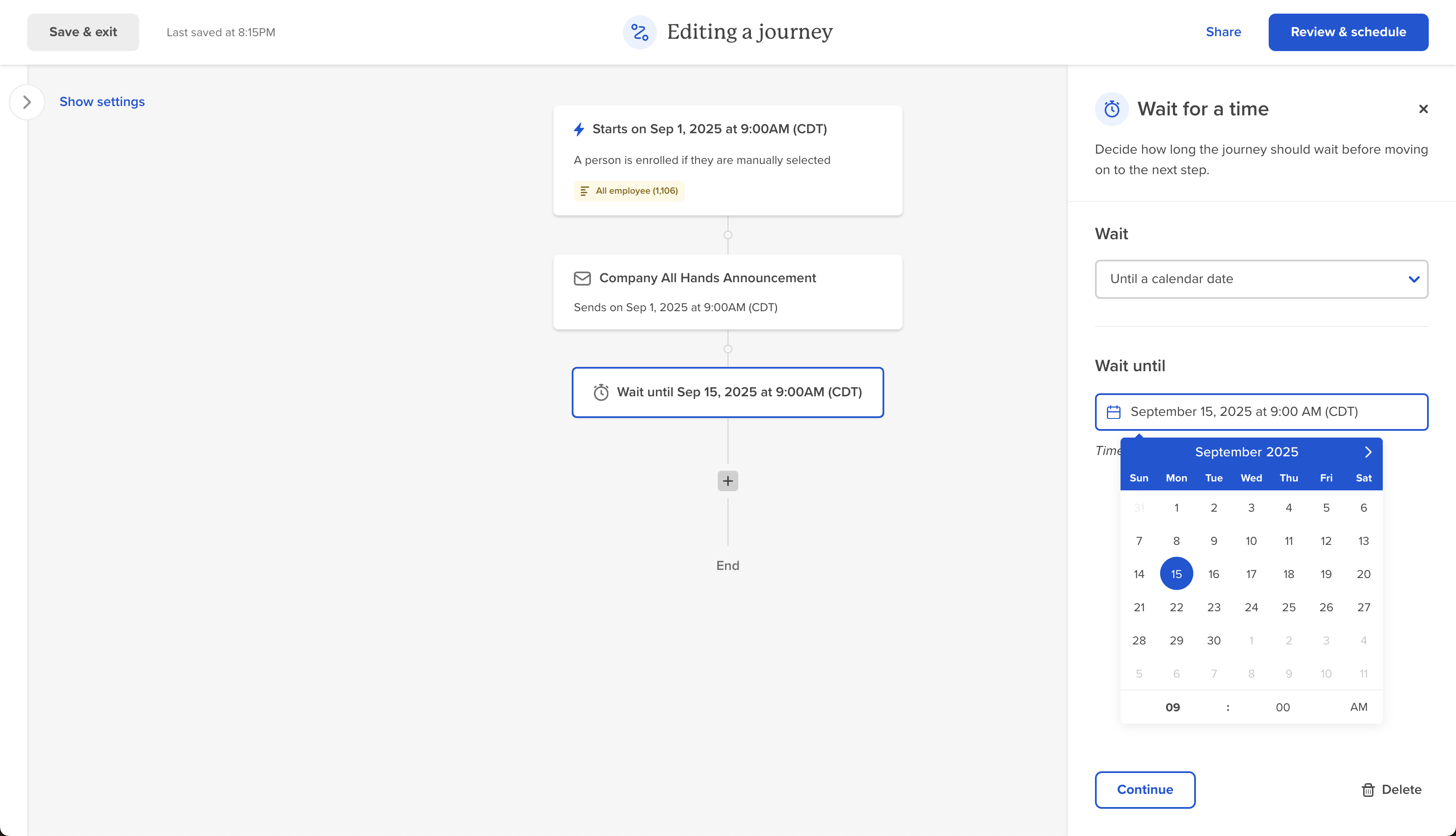 Journeys – Workshop