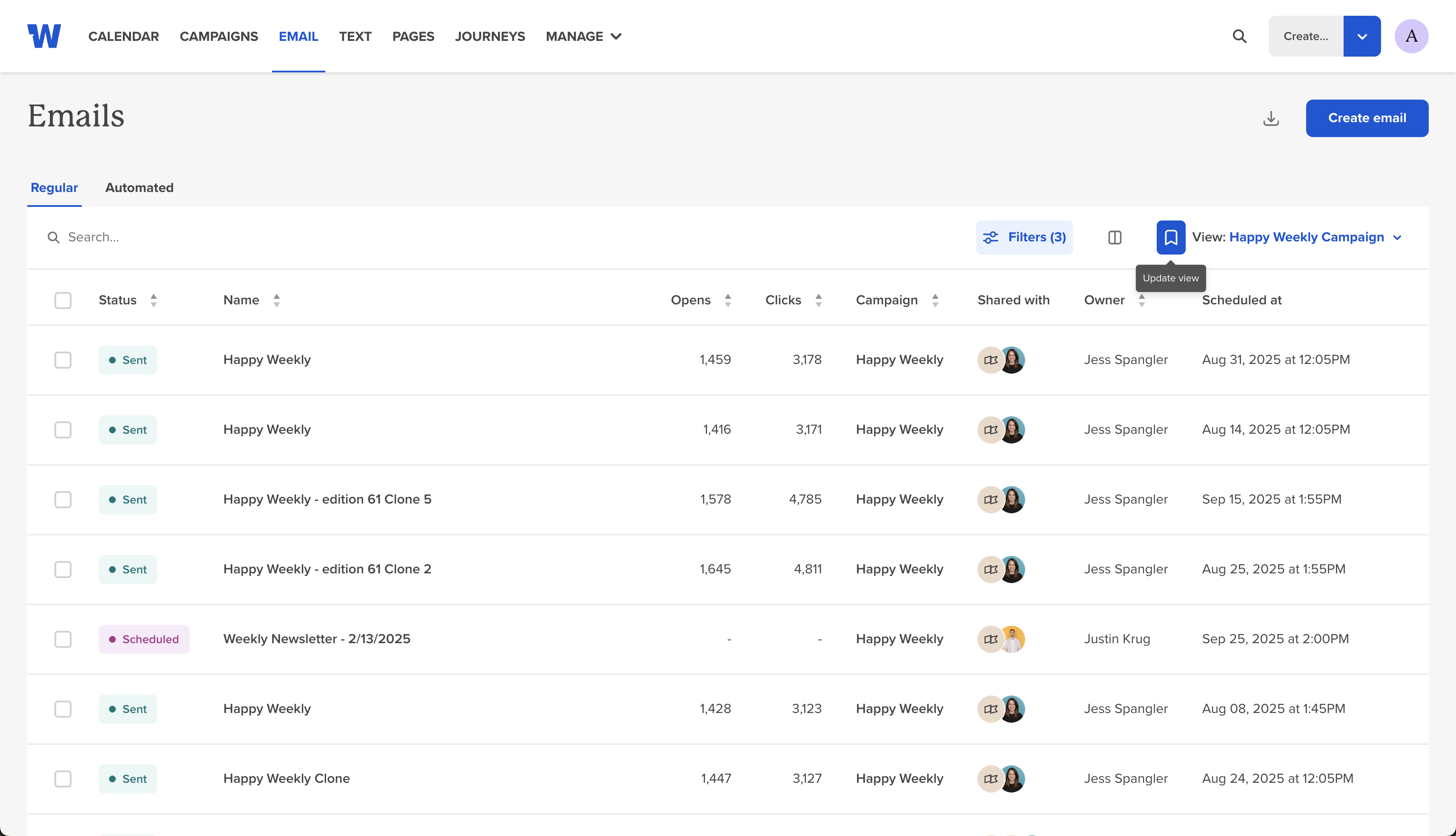 Saved Views – Workshop